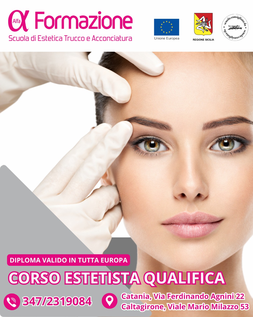 Corso Regionale Qualifica Estetista 1876 ore Caltagirone - Alfa Formazione